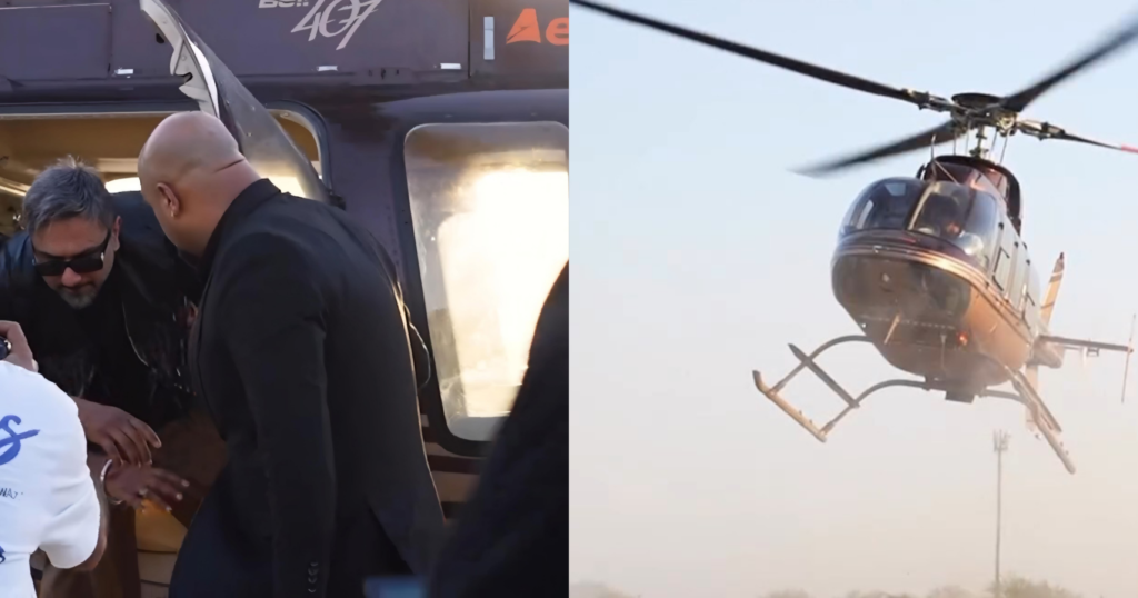 Honey Singh Shocked Fans with a Grand Helicopter Entry at Explosive ...